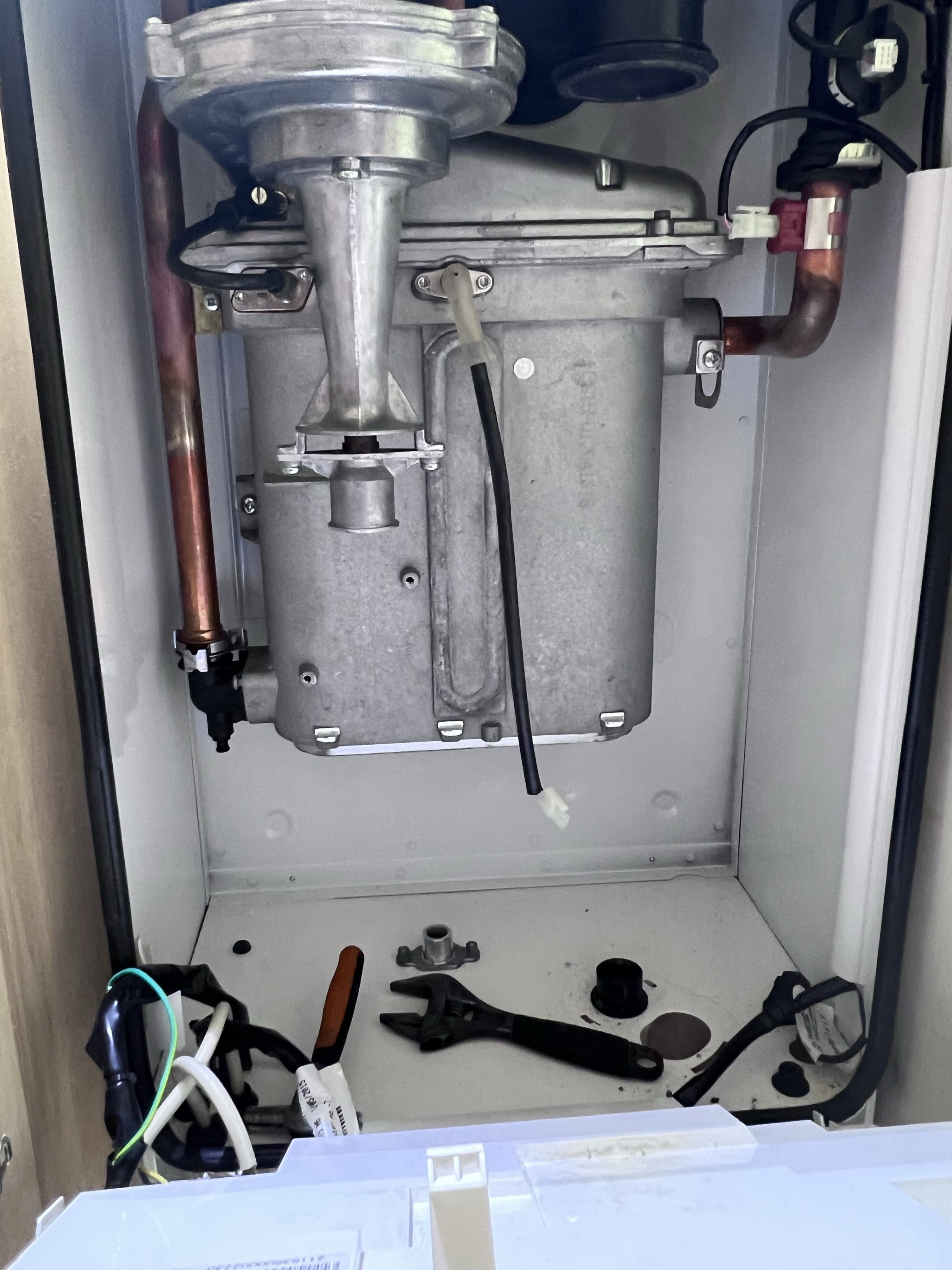 Ideal logic plus boiler repair - Gas Boiler Heating